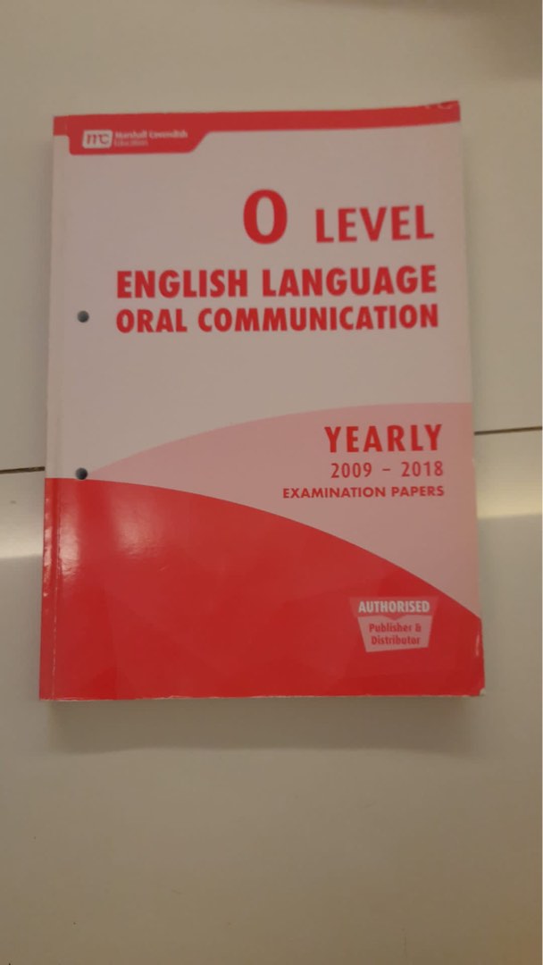 O Level English Oral Book, Hobbies & Toys, Books & Magazines ...