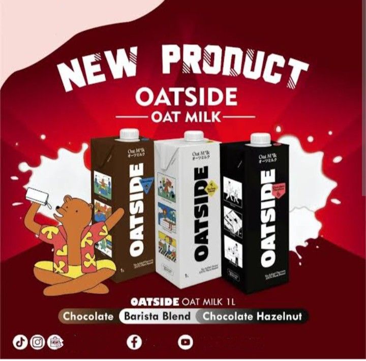 Oatside Milk, Food & Drinks, Beverages on Carousell