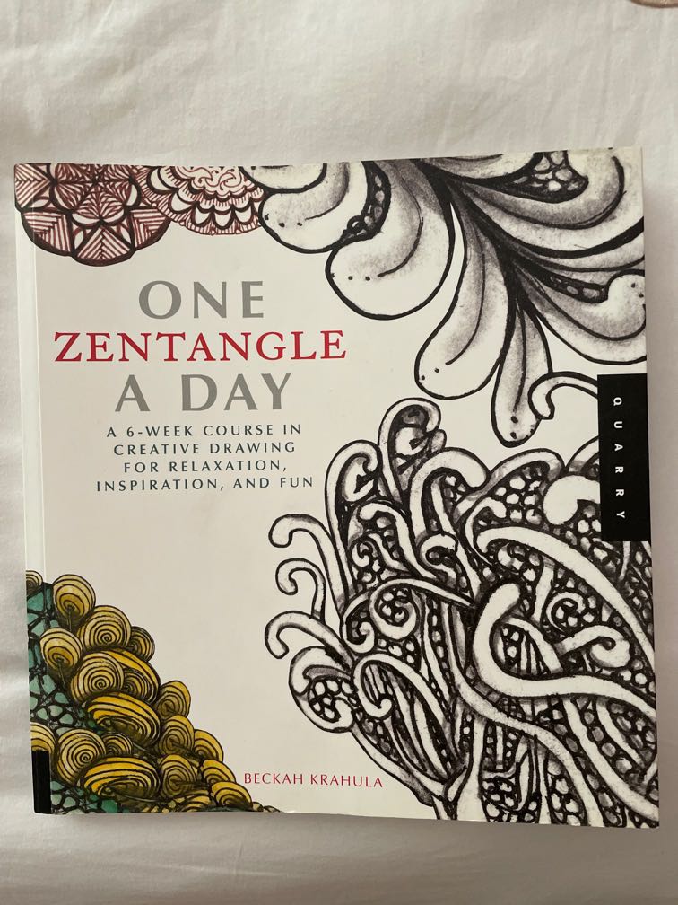 One zentangle a day course book, Hobbies & Toys, Books & Magazines ...