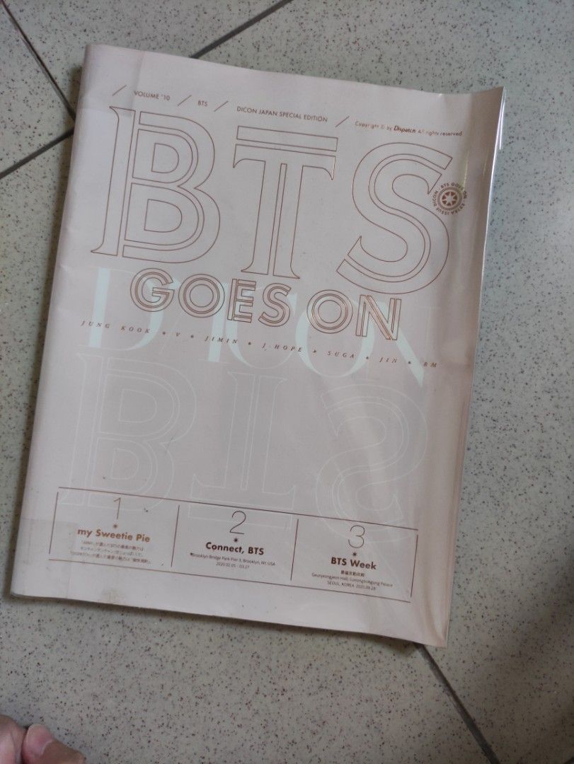 (ONHAND) BTS Dicon Dfesta V Photobook sealed + BTS goes on magazine set, Hobbies & Toys ...