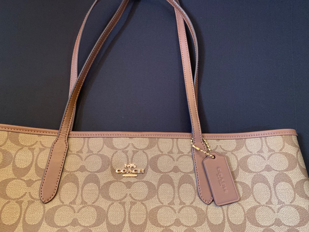 Original Coach Signature leather Tote bag, Luxury, Bags & Wallets on ...