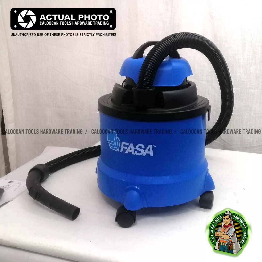 Original FASA Italy 1200W Wet & Dry Vacuum Cleaner (FVC 12PT), Commercial & Industrial ...