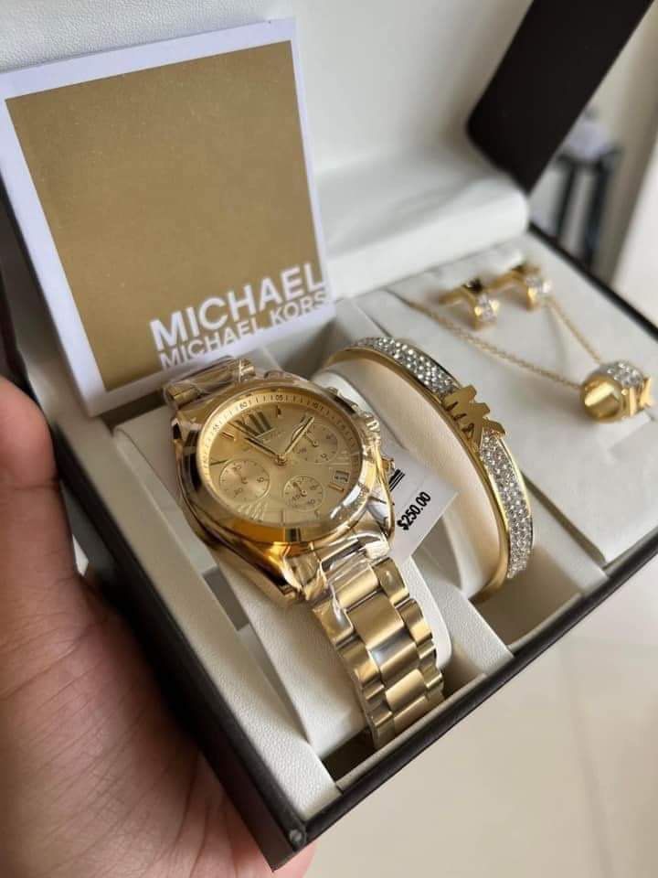 Original Mk Gift Set, Women's Fashion, Watches & Accessories, Watches ...