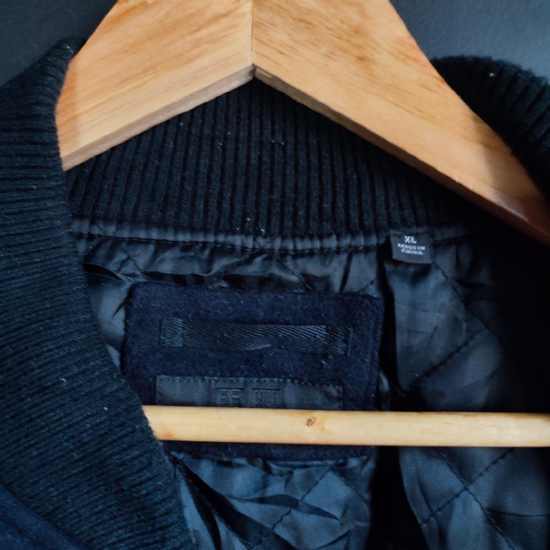 Original Uniqlo Varsity Jacket, Men's Fashion, Coats, Jackets and ...
