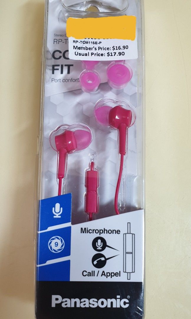 Panasonic ear phone, Audio, Earphones on Carousell