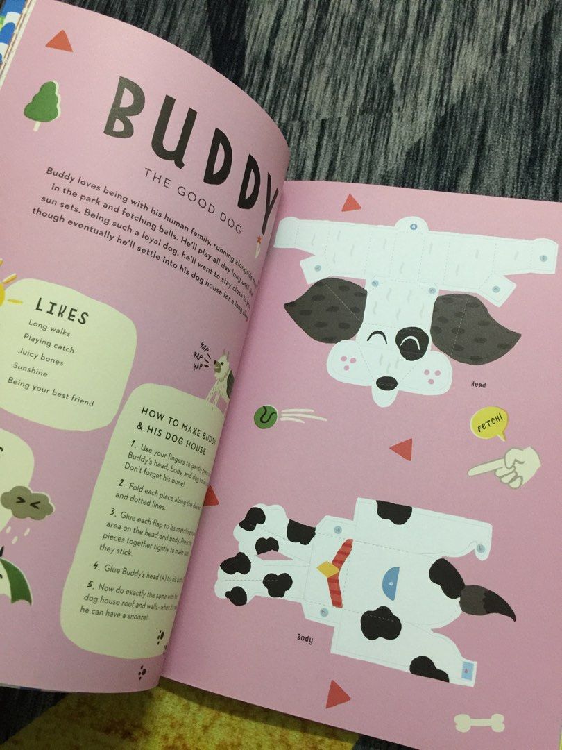 Paper Pets, Hobbies & Toys, Books & Magazines, Children's Books on ...