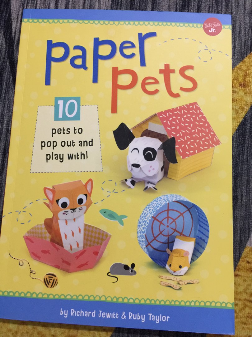 Paper Pets, Hobbies & Toys, Books & Magazines, Children's Books on ...