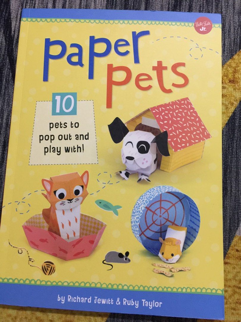 Paper Pets, Hobbies & Toys, Books & Magazines, Children's Books on ...