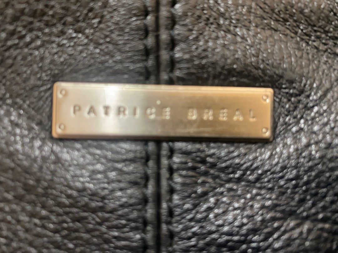 Patrice Breal Thick Leather Backpack, Women's Fashion, Bags & Wallets ...