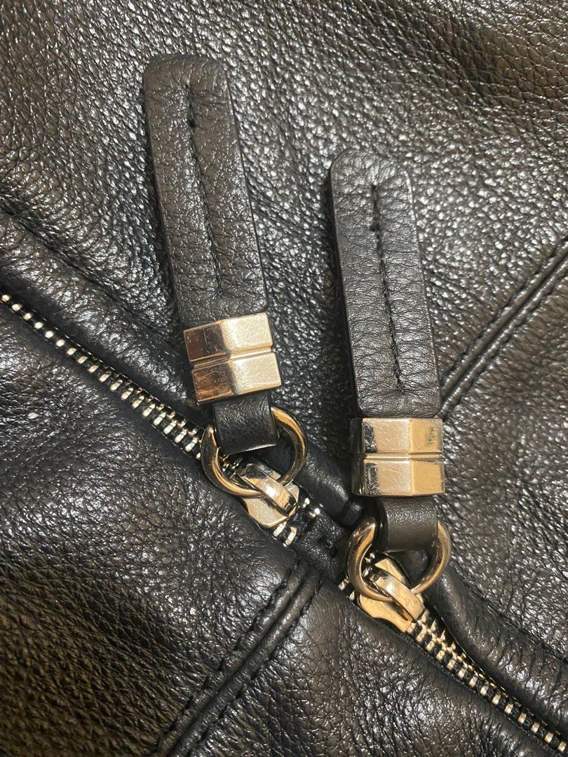 Patrice Breal Thick Leather Backpack, Women's Fashion, Bags & Wallets ...