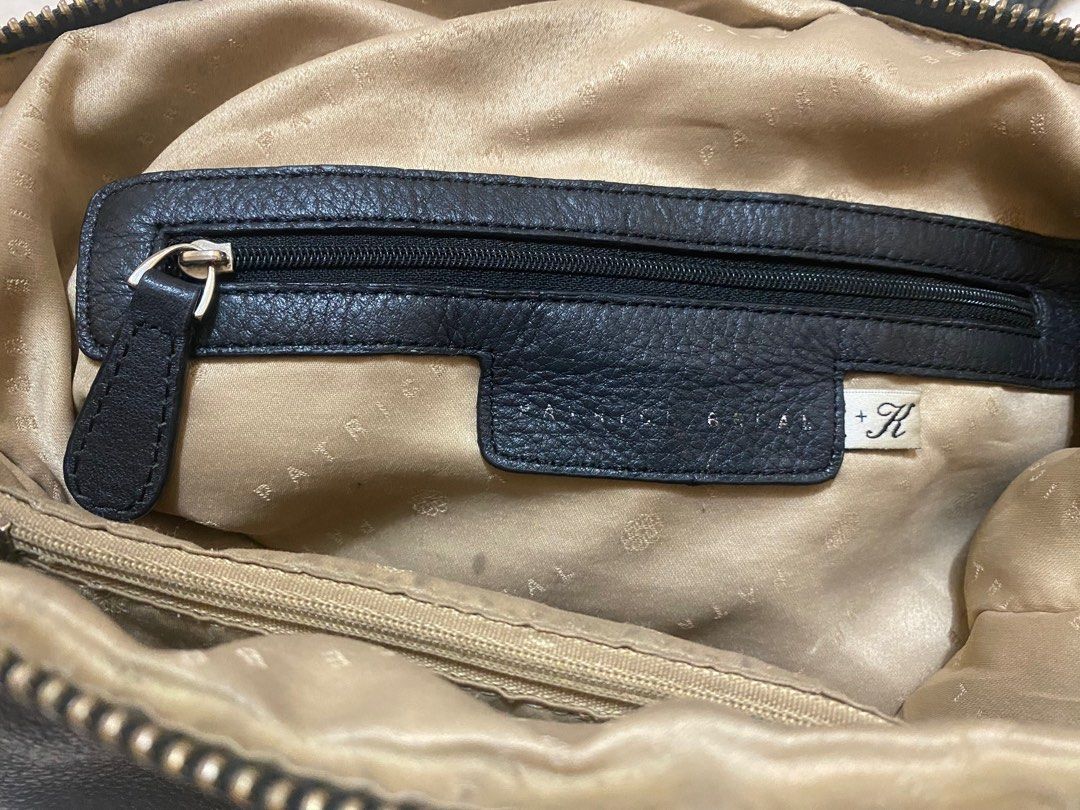 Patrice Breal Thick Leather Backpack, Women's Fashion, Bags & Wallets ...