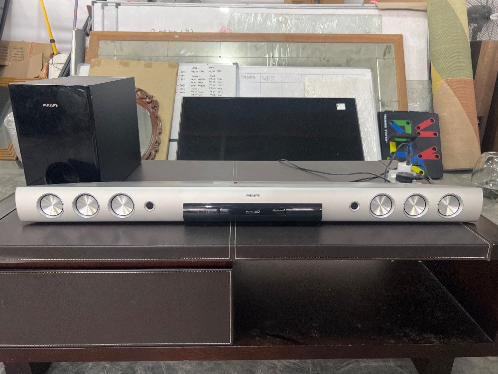 PHILIPS Sound Bar set / Set Bar Bunyi PHILIPS, Audio, Soundbars ...