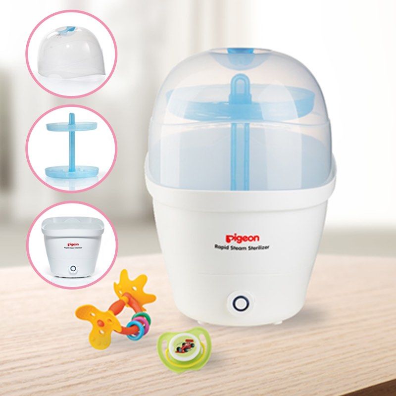 Pigeon Rapid steam sterilizer, Babies & Kids, Nursing & Feeding ...