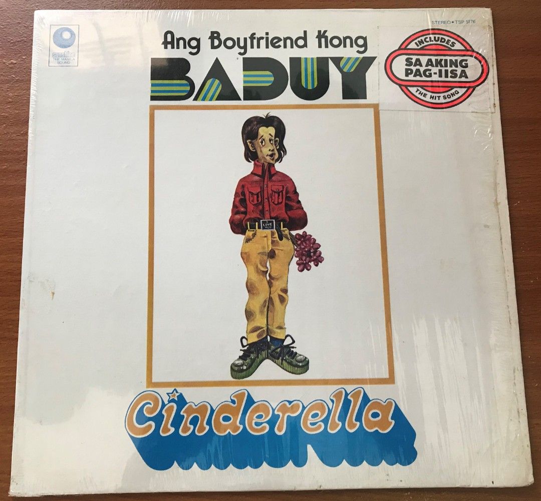 Plaka LP OPM Vinyl Cinderella Ang Boyfriend Kong Baduy Vinyl Record ...