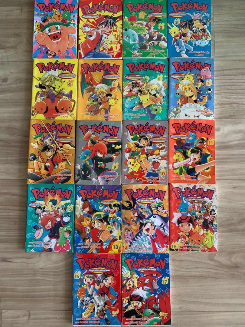 Pokemon Adventures Comics, Hobbies & Toys, Books & Magazines, Comics ...