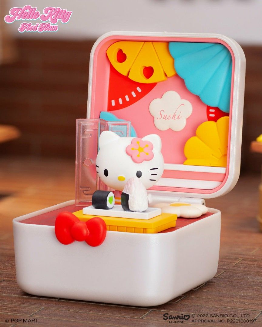 [POPMART] POPMART SANRIO HELLO KITTY FOOD TOWN SERIES FULLSET AND INDIVIDUAL CHARACTERS ...