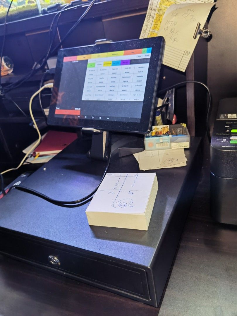 POS system including retail & fnb system and drawer, Computers & Tech ...