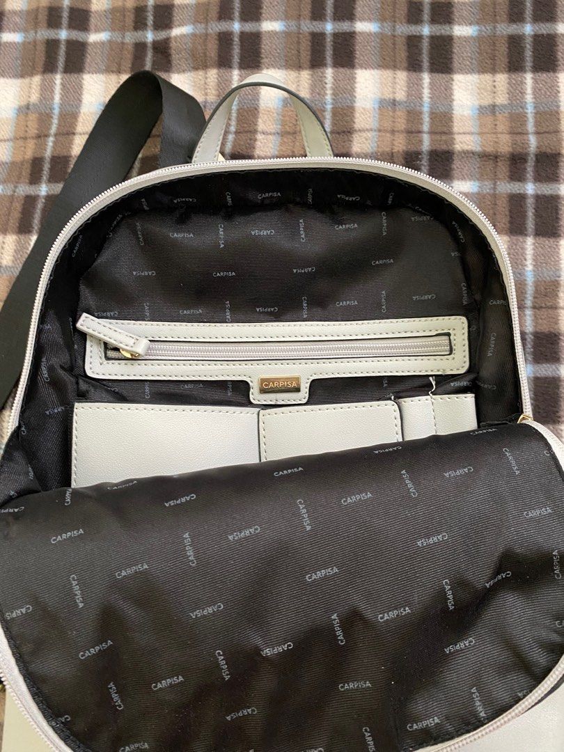 Powder Blue Carpisa Bagpack, Women's Fashion, Bags & Wallets, Backpacks ...