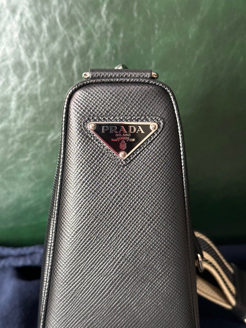 Prada Triangle Bag, Luxury, Bags & Wallets on Carousell