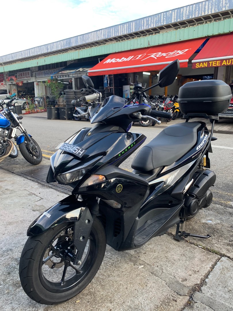 Pre Own Yamaha Aerox Version R 155, Motorcycles, Motorcycles for Sale ...