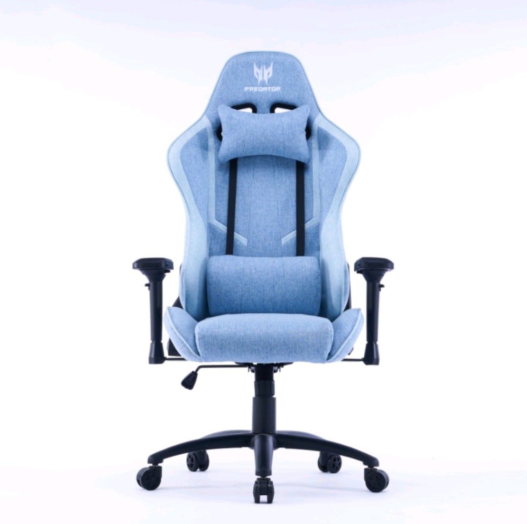 Predator Premium Gaming Chair - Sky Blue, Furniture & Home Living ...