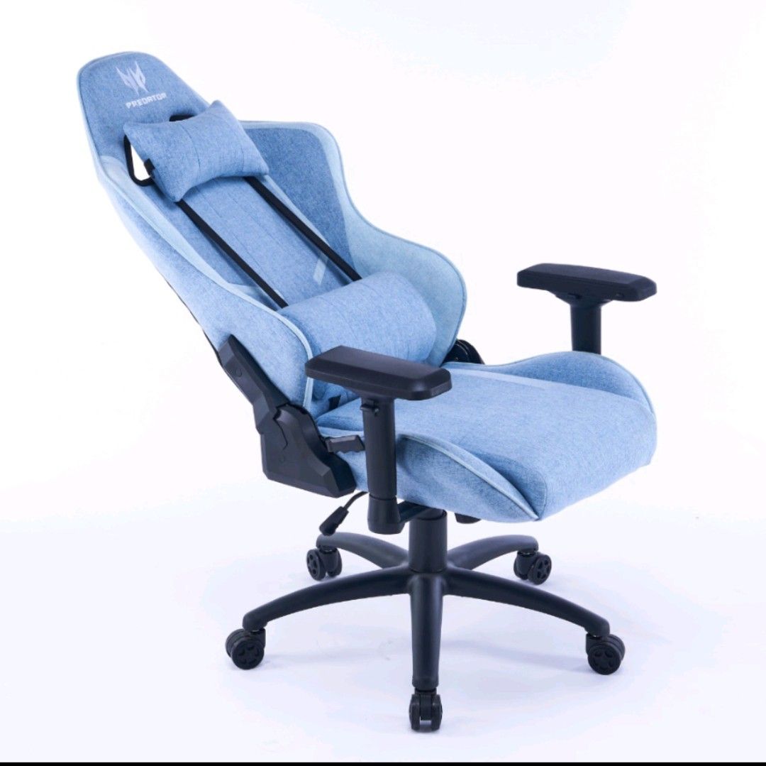 Predator Premium Gaming Chair - Sky Blue, Furniture & Home Living ...