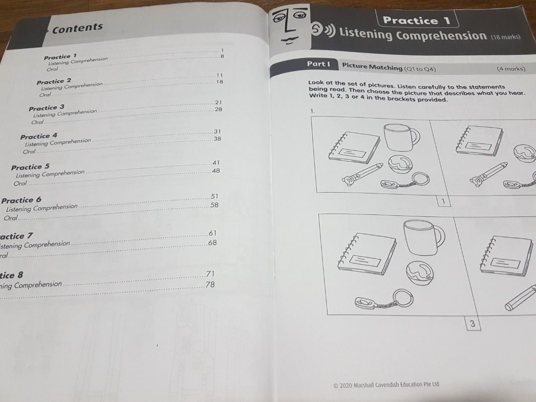 Primary 4 P4 Math English Stellar Listening Comprehension Oral Chinese ...