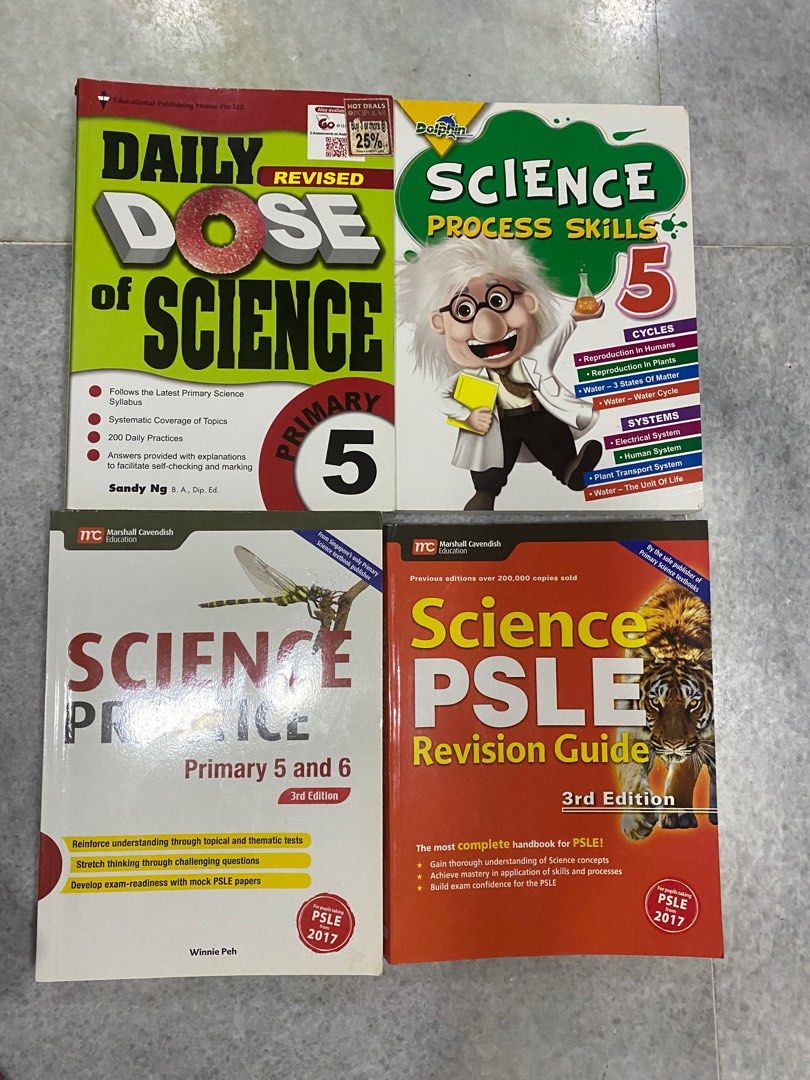 Primary 5-6 Science Assessment Books New, Hobbies & Toys, Books ...