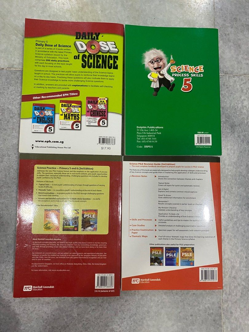 Primary 5-6 Science Assessment Books New, Hobbies & Toys, Books & Magazines, Assessment Books on ...