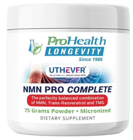 ProHealth Longevity NMN Pro Complete Featuring Uthever® NMN（75 g）, 健康及 ...