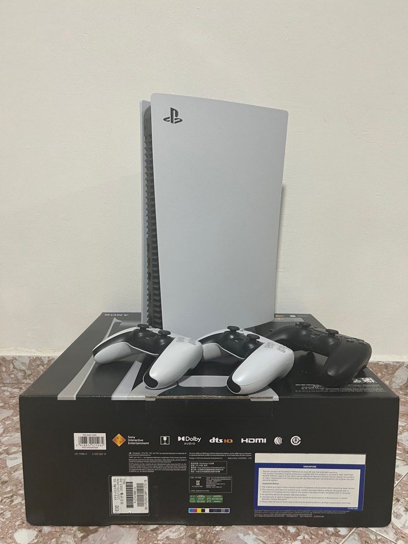 PS5 Digital version, Video Gaming, Video Game Consoles, PlayStation on Carousell