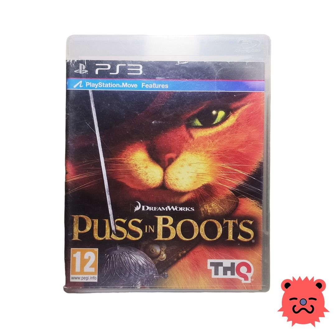 Puss in boots game for PS3 | PAL | ENGLISH | Cosmetically flawed, Video ...