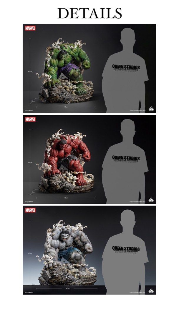 Queen Studio - Hulk, Hobbies & Toys, Toys & Games on Carousell