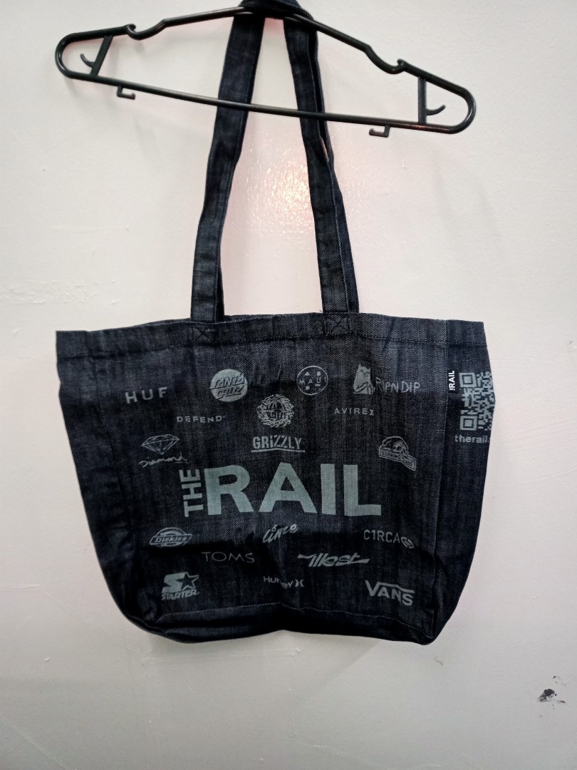 Rail tote bag original, Women's Fashion, Bags & Wallets, Tote Bags on ...