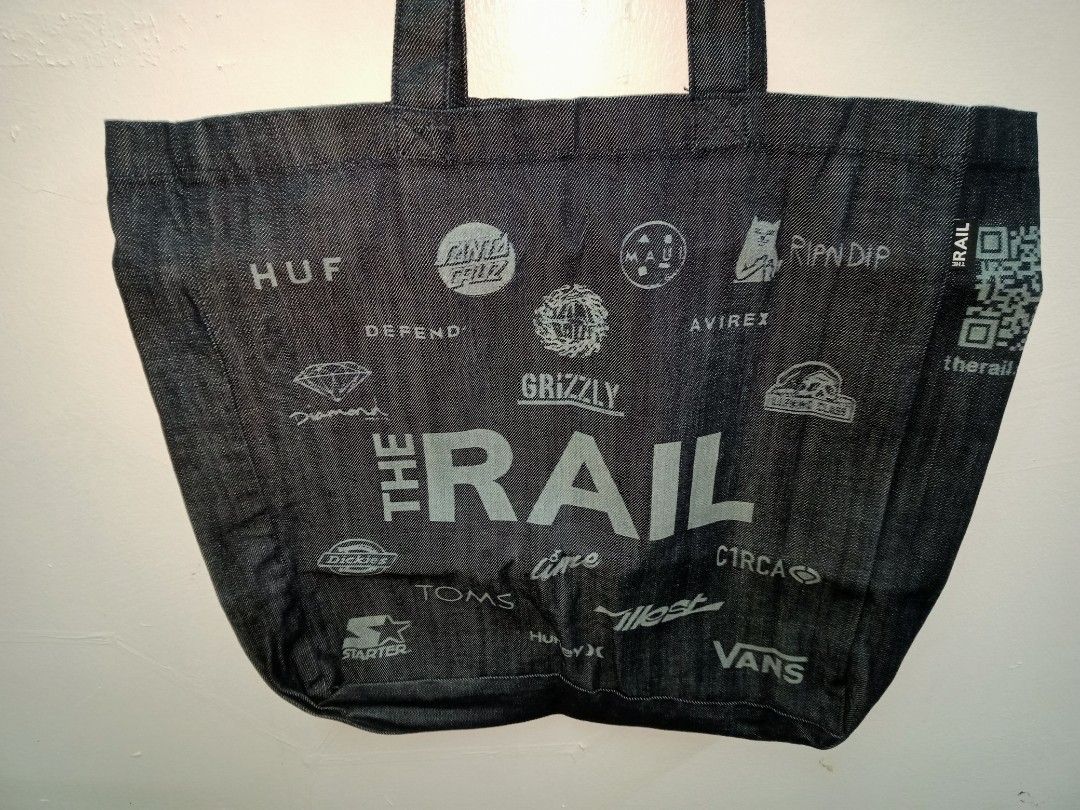 Rail tote bag original, Women's Fashion, Bags & Wallets, Tote Bags on ...