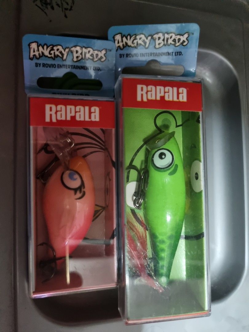 Rapala angry bird series lure, Sports Equipment, Fishing on Carousell