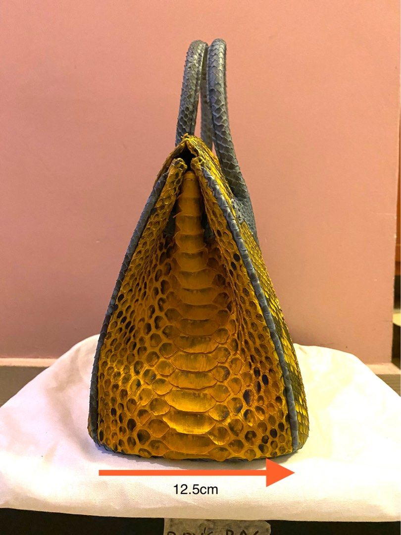 Real Snake Skin Clutch Bag, Women's Fashion, Bags & Wallets, Clutches ...