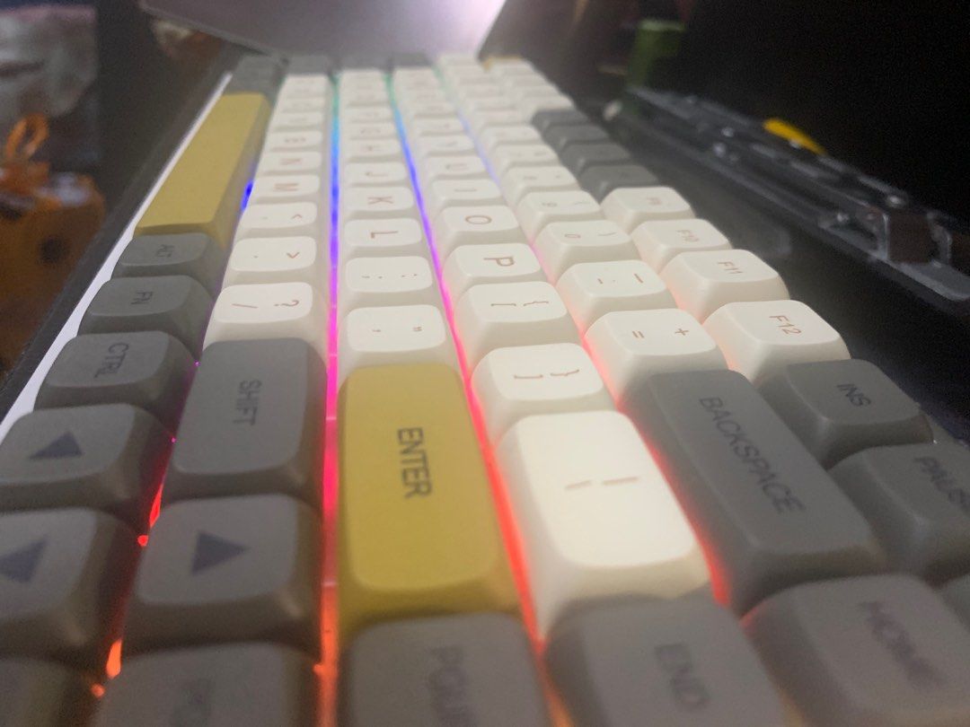 Modded Rk84 Mechanical Keyboard + XDA PBT Keycaps, Computers & Tech ...