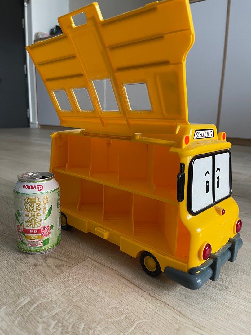 Robocar Poli School Bus Carrier, Hobbies & Toys, Toys & Games on Carousell