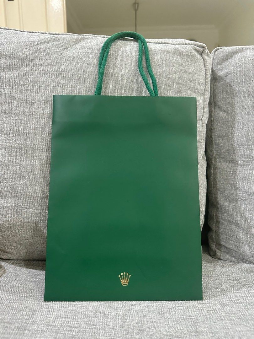 Rolex Paper Bag, Everything Else on Carousell