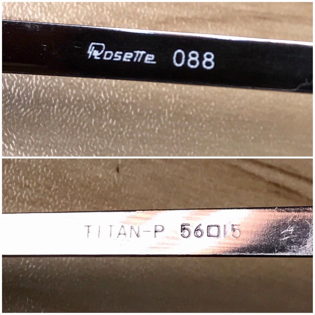 ROSETTE Titanium Frames Glasses, Women's Fashion, Watches & Accessories, Sunglasses & Eyewear on ...