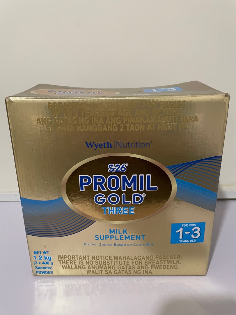 S26 Promil Gold Three, Babies & Kids, Nursing & Feeding, Breastfeeding ...