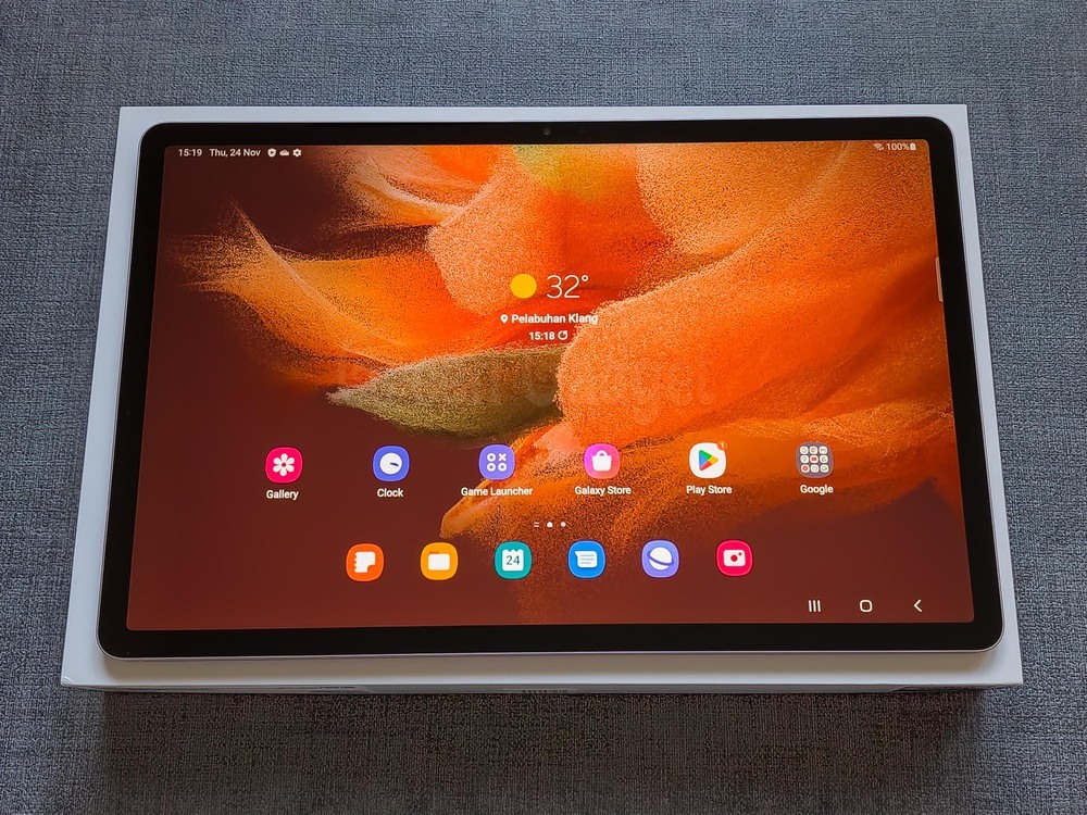 Samsung Galaxy Tab S7 Fe 128gb Ori Malaysia Set Mobile Phones