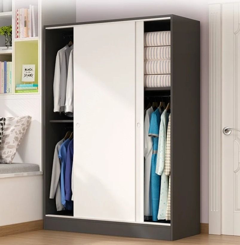 Scandinavian Sliding Wardrobe Cabinet for Home & Condo, Furniture ...