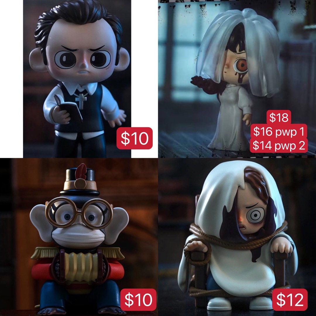 [sealed] popmart the conjuring universe (white lady, Ed warren ...