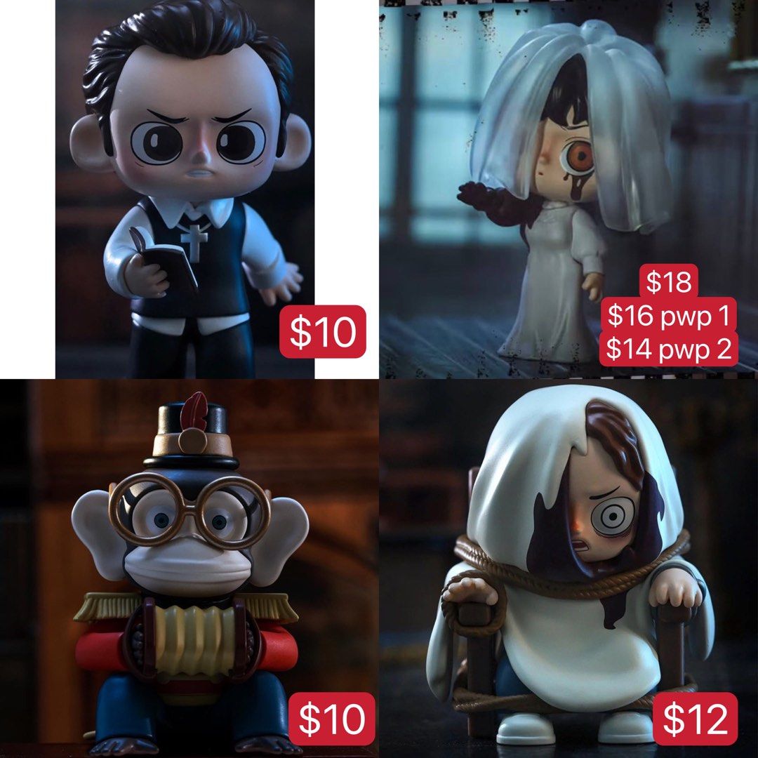 [sealed] popmart the conjuring universe (white lady, Ed warren ...