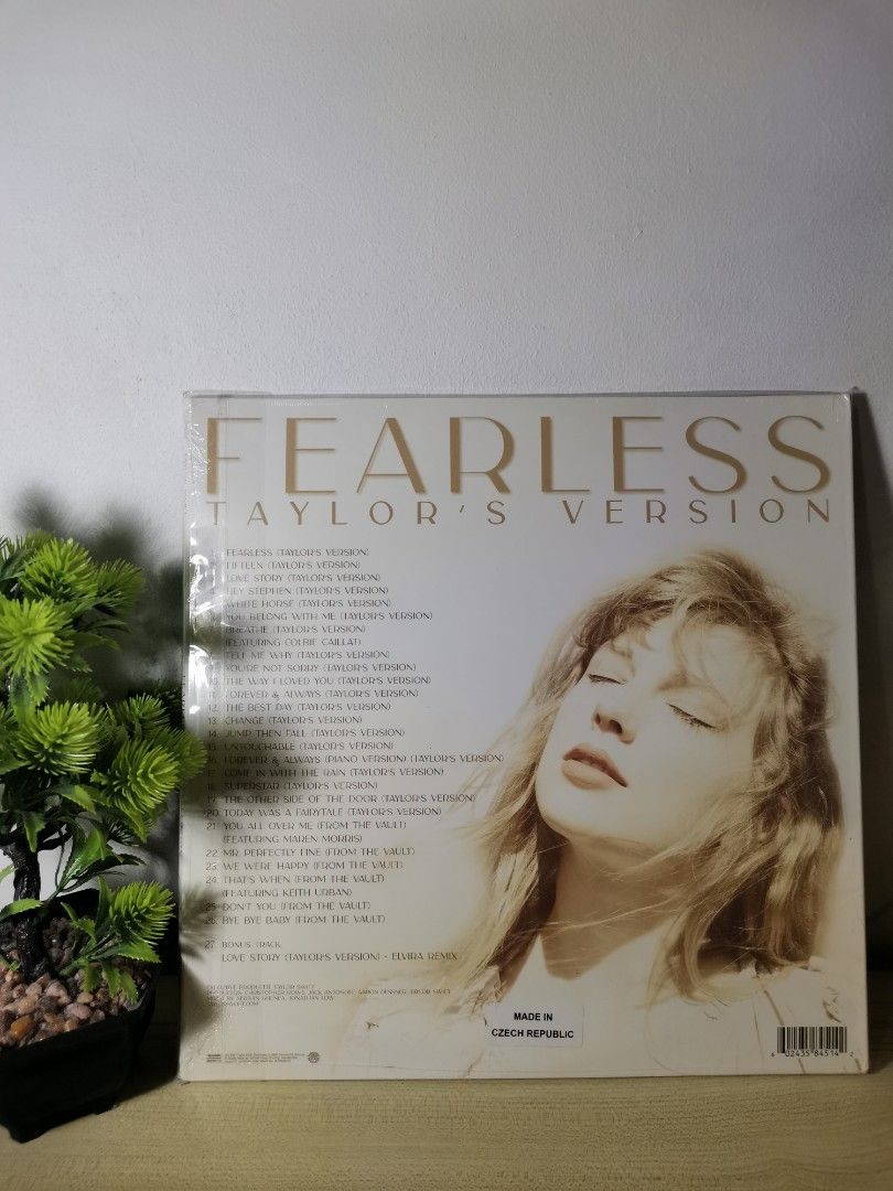 Sealed Taylor Swift Fearless Taylor S Version Target Exclusive In