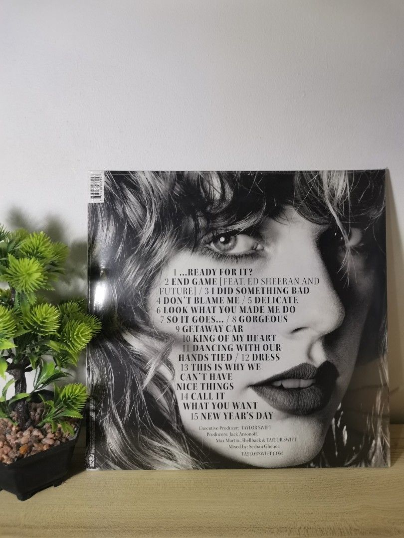 SEALED: TAYLOR SWIFT- REPUTATION (Picture Disc vinyl) EU Pressing LP ...