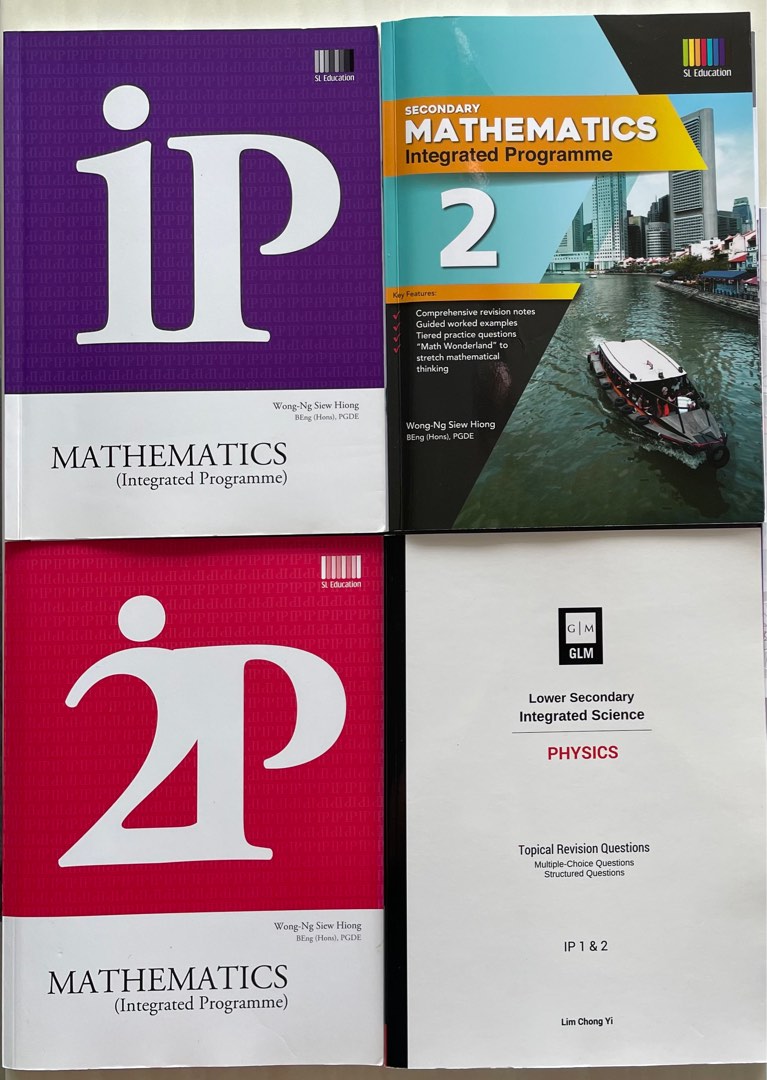 Sec 1 / Sec 2 IP Maths / Science (Physics), Hobbies & Toys, Books & Magazines, Assessment Books ...