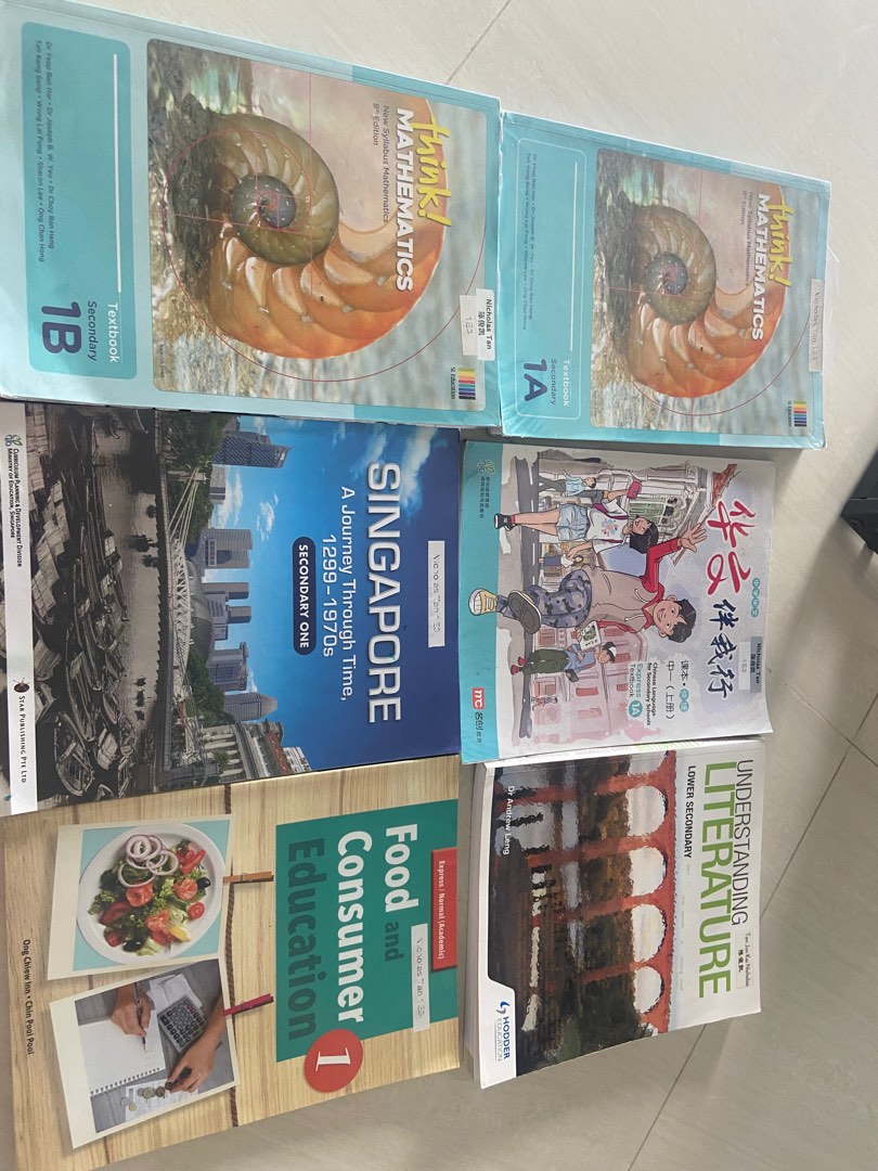 Secondary school textbooks, Hobbies & Toys, Books & Magazines ...